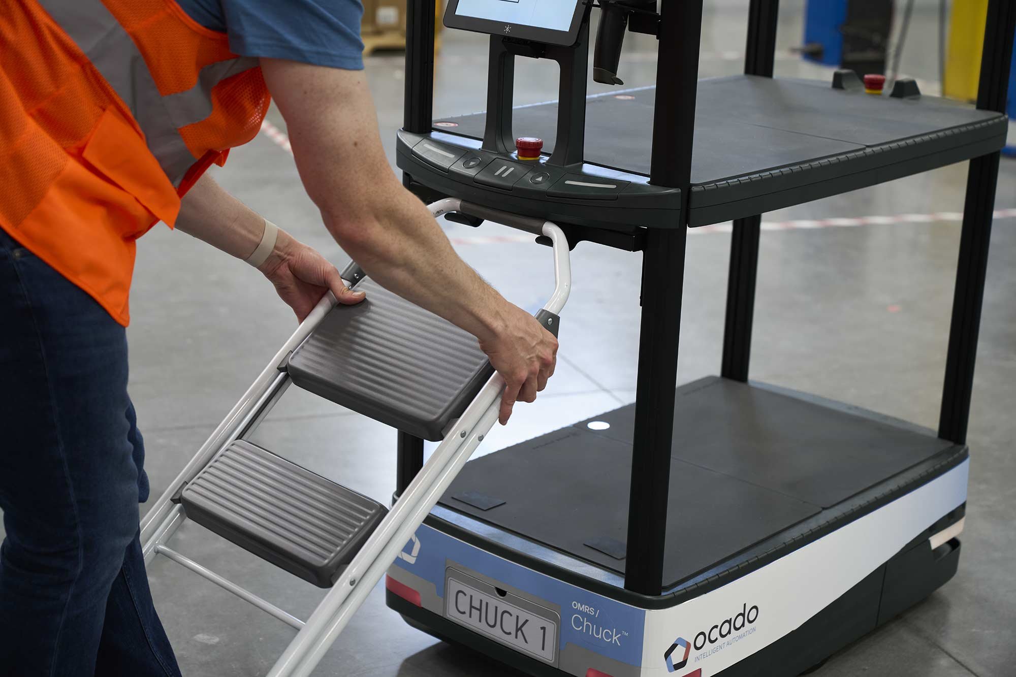 Ocado Intelligent Automation - Chuck AMR