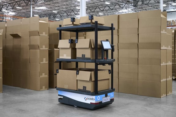 Ocado Intelligent Automation - Chuck AMR