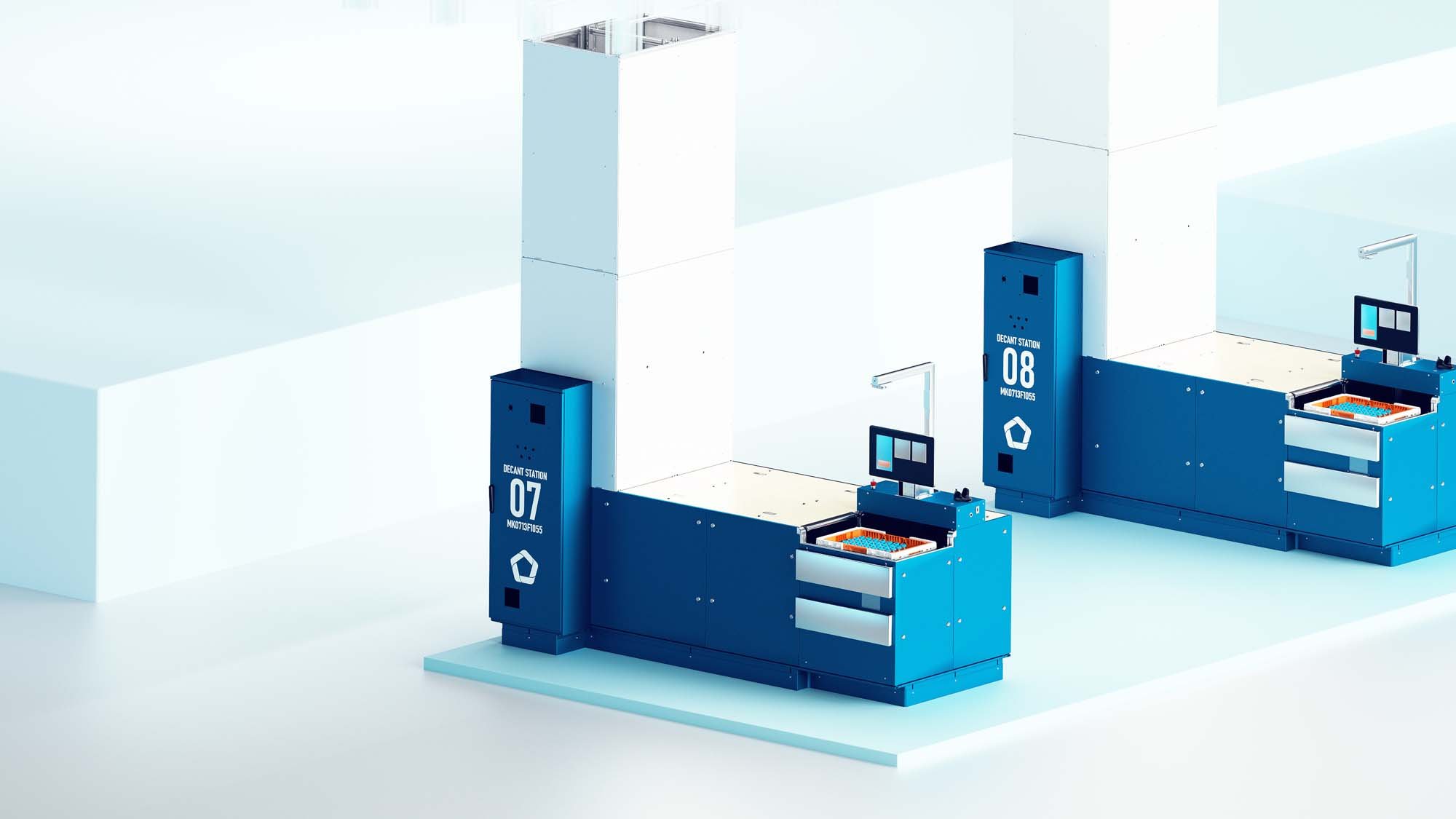 Ocado Intelligent Automation - Induct Workstation