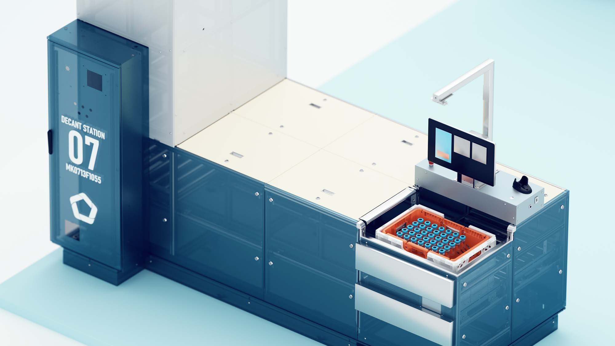 Ocado Intelligent Automation - Induct Workstation