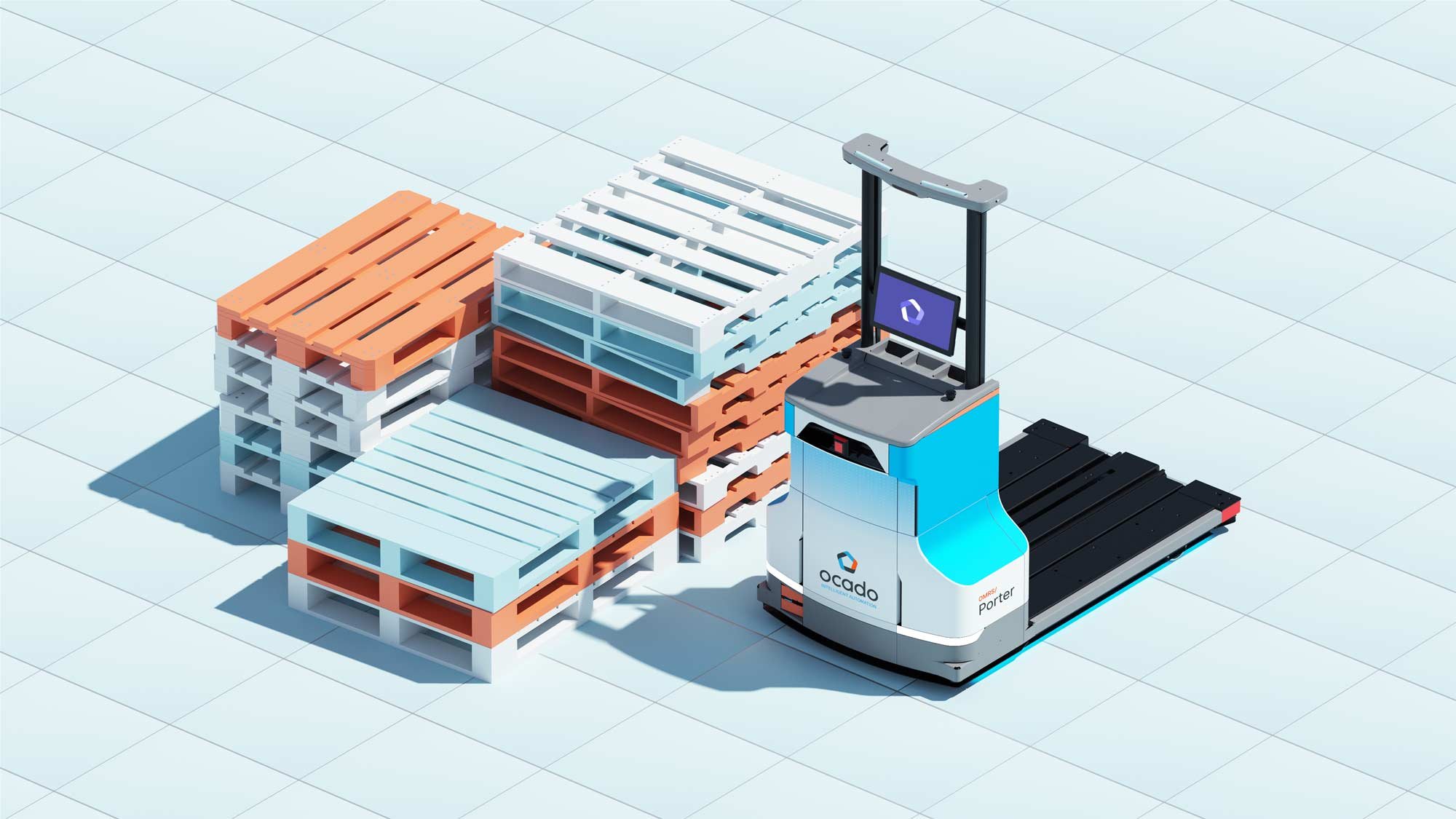 Ocado Intelligent Automation - Porter AMR